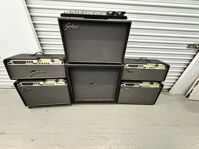 Johnson Millennium Stereo 150 250 Amplification Speaker With J-12 Pedal ...