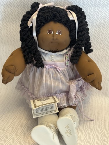 Cabbage patch kids Doll JODIE AMY African American POPCORN HAIR ? | eBay