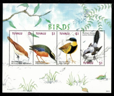 Tuvalu 2006 - Birds, Nature - Sheet of 4 Stamps - Scott #1025 - MNH | eBay