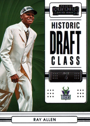 2022-23 Panini Contenders Basketball Ray Allen Historic Draft Class ...