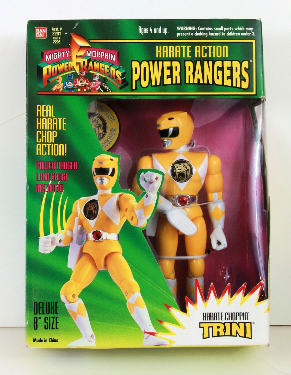 Bandai America Power Rangers Legacy Collection Yellow