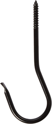 89404 Forged Threaded J Hook, Black, 6-Inch | eBay