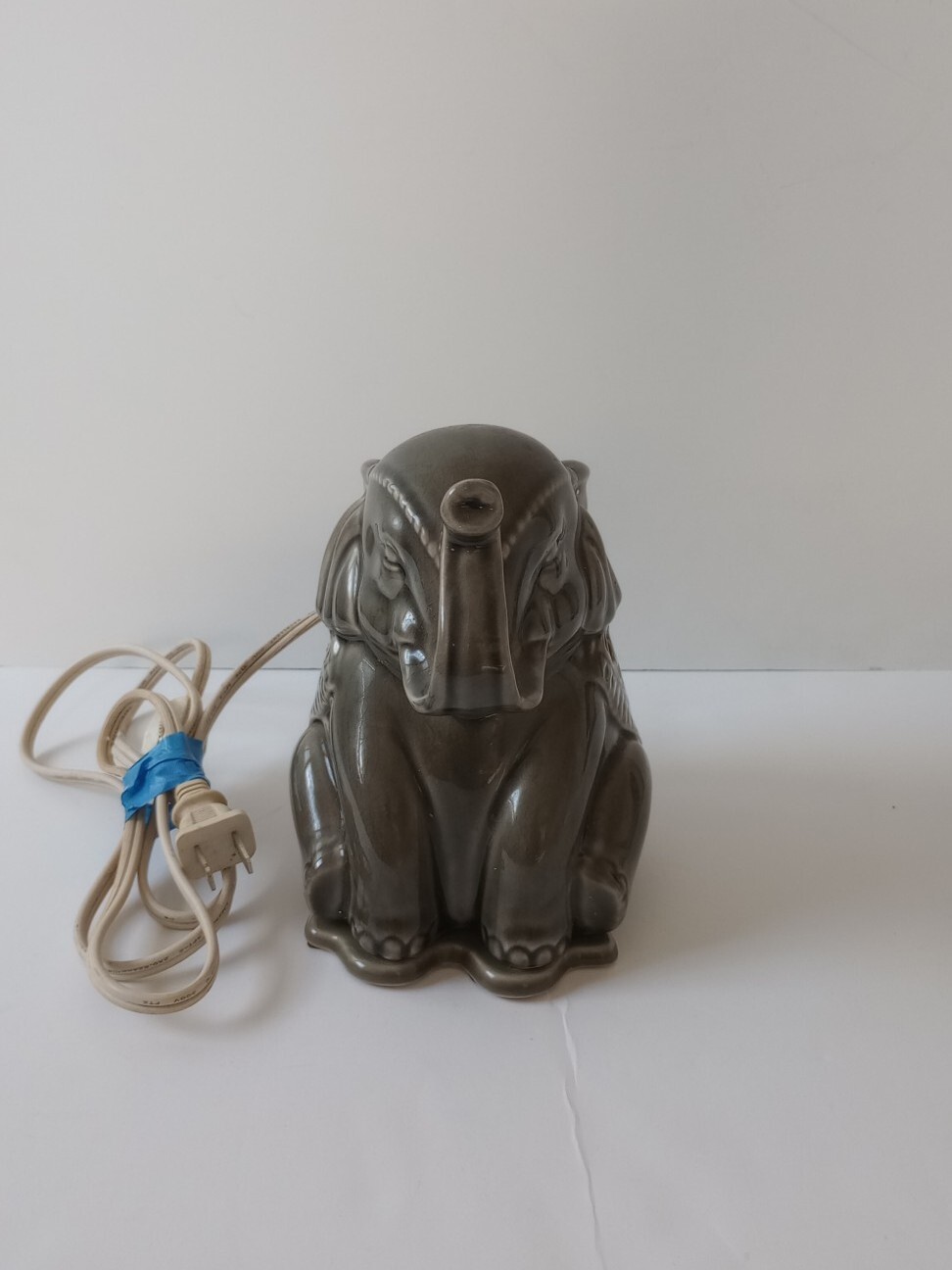 Ceramic Elephant Wax Warmer Accent For Office Or Home Usage | eBay