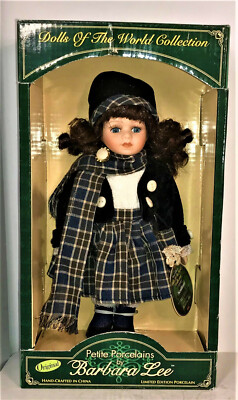 Barbara Lee Petite Porcelains Exclusive Dolls of World Collection ...