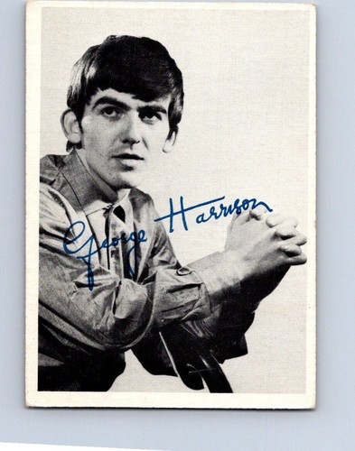 VINTAGE 1964 TOPPS ORIGINAL BEATLES CARD #23 HIGH GRADE GEORGE HARRISON ...