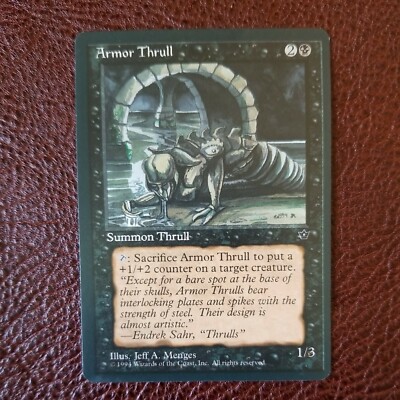 Fallen Empires Armor Thrull (D) MTG Magic the Gathering Near Mint 21 ...