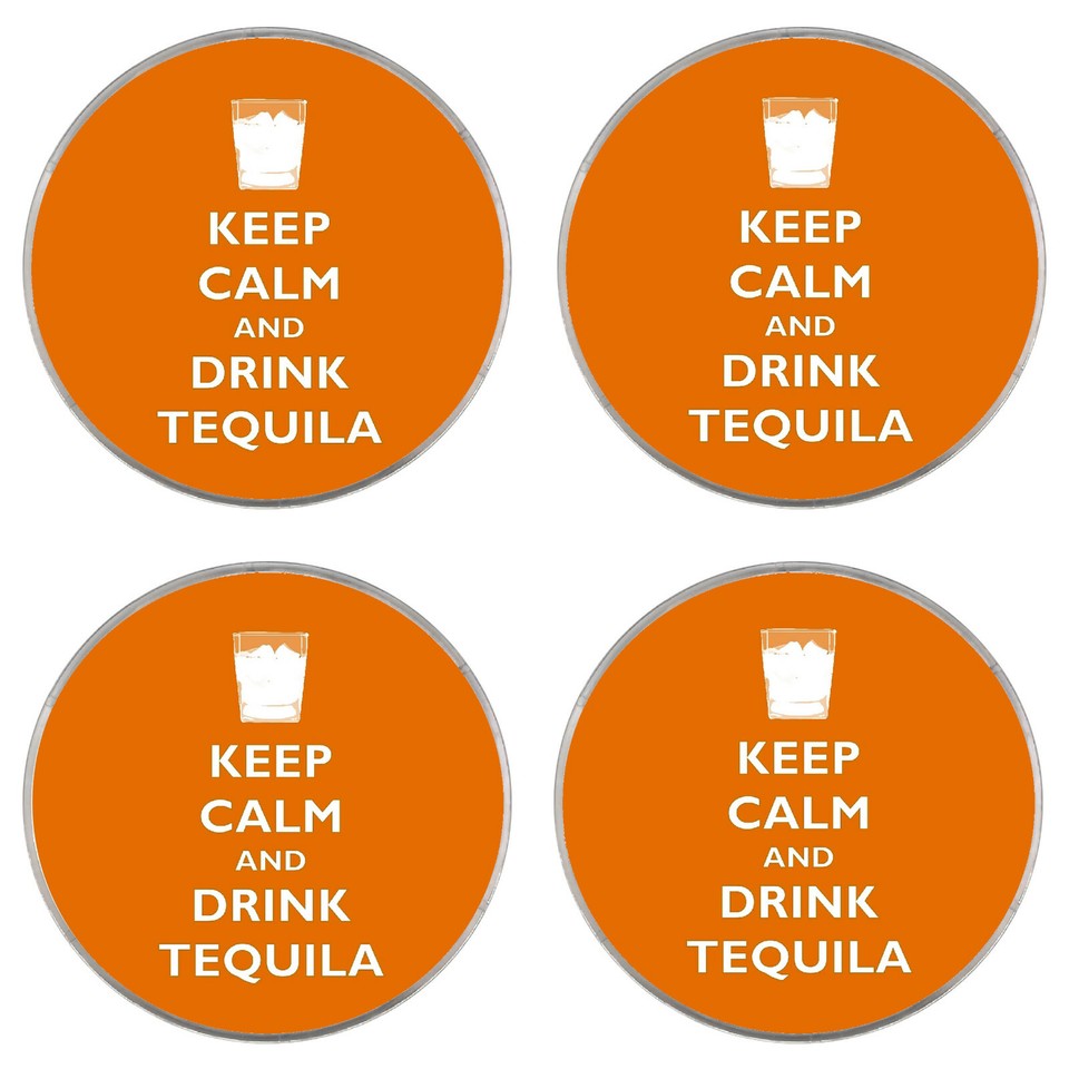 Various Choices - Keep Calm - 4 x 80mm Mug/Glass/Drink Coasters - Gift ...
