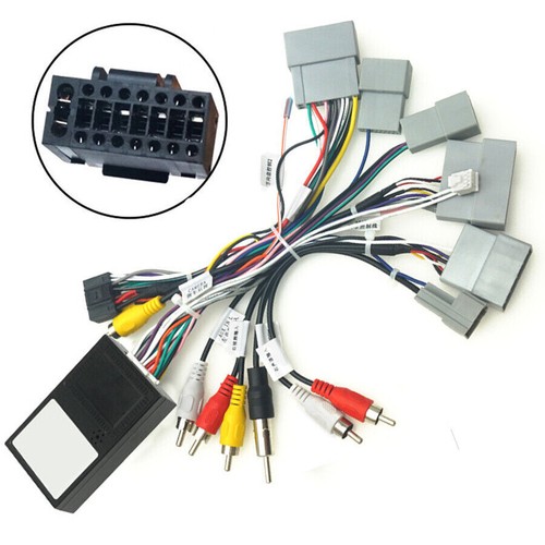 16 Pin Car Audio Wiring Harness Connector With Canbus Box For Honda For ...