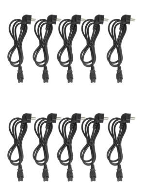 10x Mickey Mouse Kaltgerätekabel Monitor Netzkabel PC Stromkabel Schuko ...