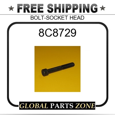 8C8729 - BOLT-SOCKET HEAD for Caterpillar (CAT) | eBay