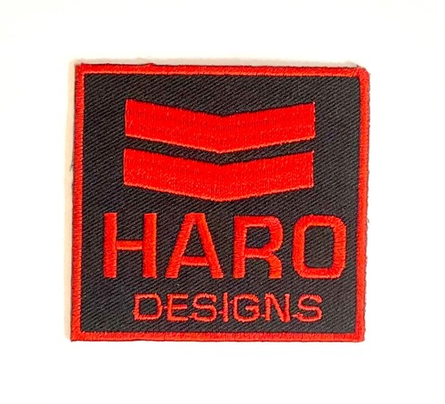 Embroidered Patch - Haro Designs - BMX - Iron-on/Sew-on | eBay