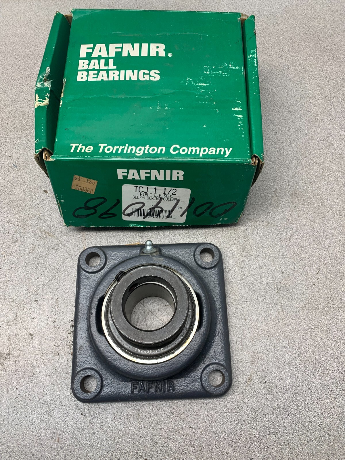 NEW IN BOX FAFNIR 4-BOLT TCJ 1 1/2 FLANGE BEARING 1-1/2" BORE TCJ 1-1/2 ...
