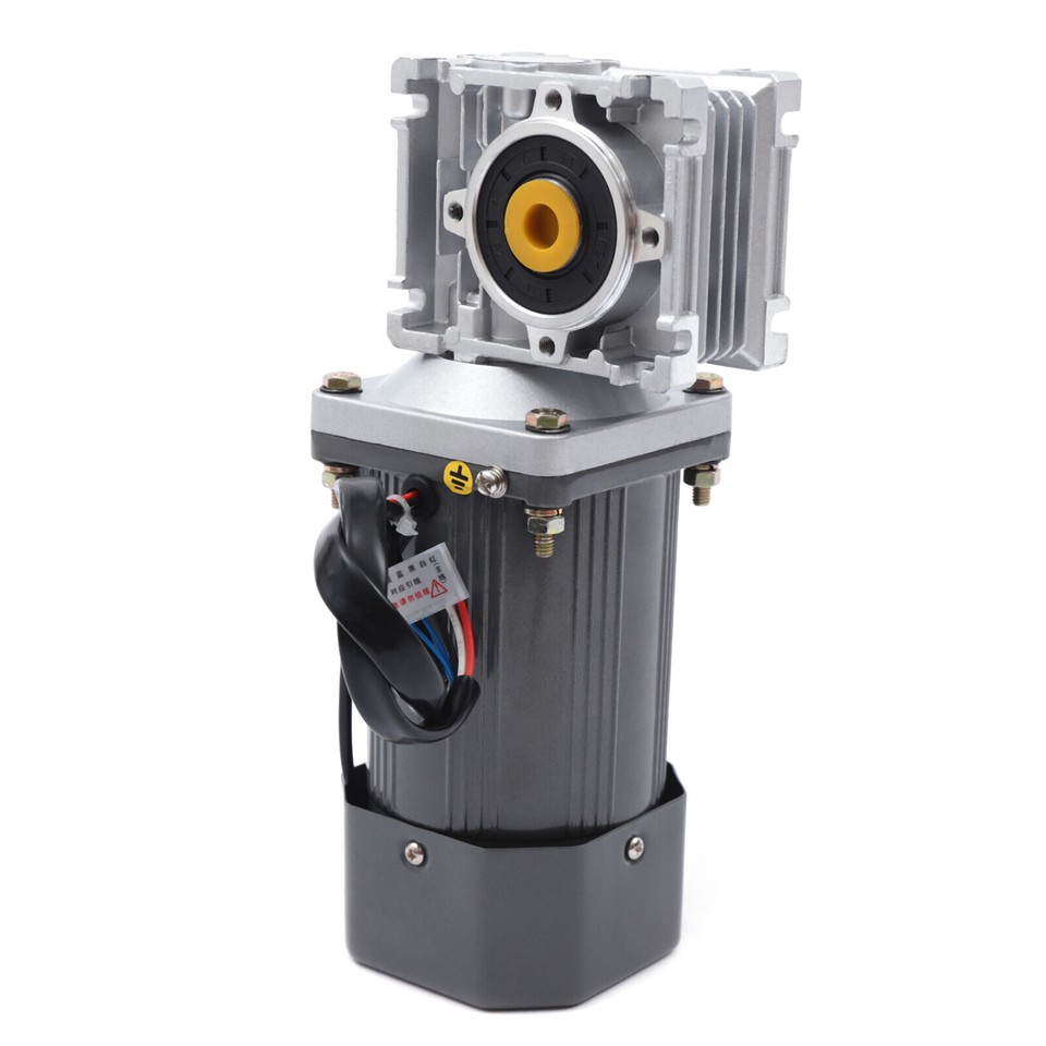 Worm Gear Reducer Gearbox Motor AC 110V 120W Gearmotor Worm Gear Motor ...