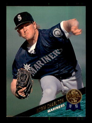 1993 BASEBALL 1993 Leaf Norm Charlton Seattle Mariners #287 1 | eBay