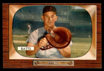 1955 Bowman Baseball #161 Matt Batts NM | eBay