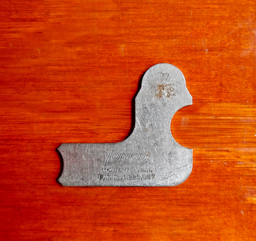 Genuine 7/32 Lufkin Radius Gage Stainless Steel Satin Finish | eBay