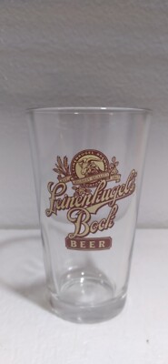 HTF LEINENKUGELS BOCK BEER PINT GLASS EST. 1867, BREWING COMPANY | eBay