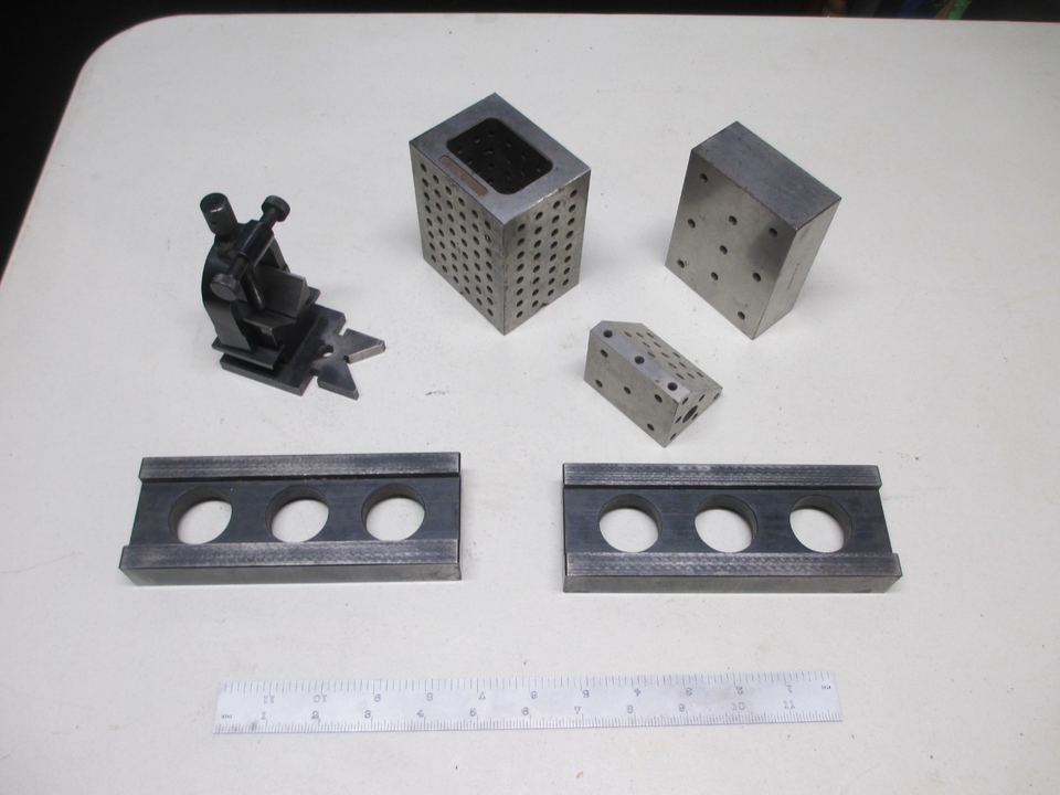 Machinist Hardened and Ground Set Up Blocks Toolmaker Milling Grinding ...