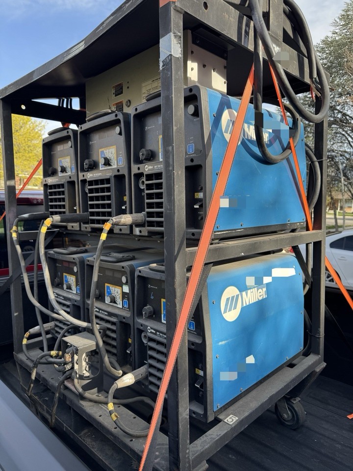 MILLER XMT 350 FIELDPRO 907730 ARCREACH AUTO-LINE 6-PACK RACK 907740 | eBay