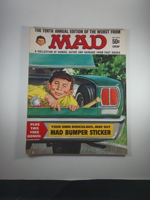 Mad Magazine - The Worst From Mad 10th Annual Edition with Bumper ...