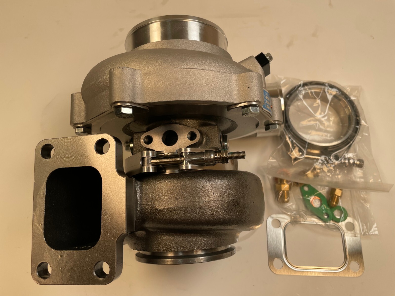 for GT35 Upgraded G35-1050 .83 T3 Turbine .75 dual ball bearing ...