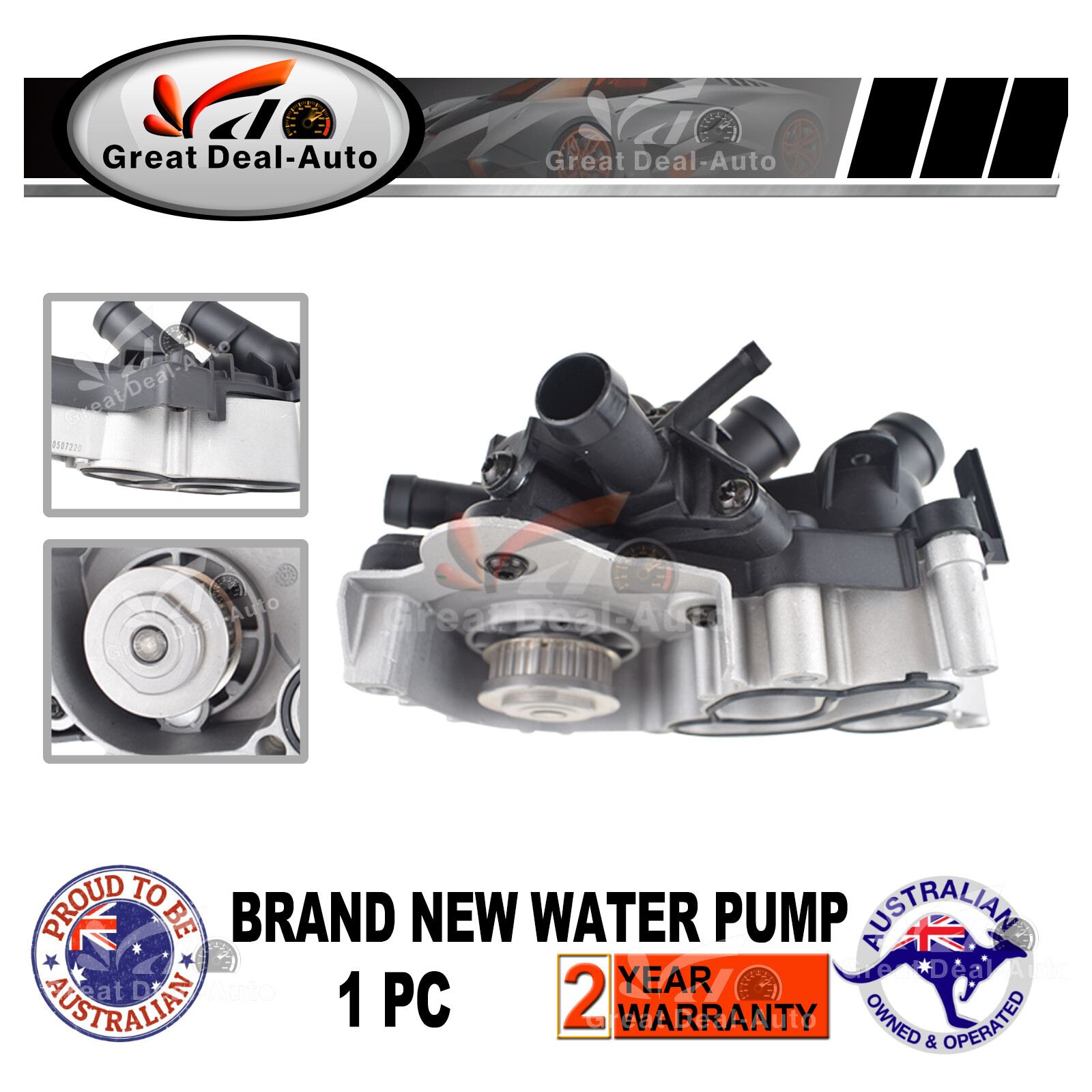 Brand New Water Pump For VW Caddy 1.4L turbo 11/2015-on for Polo1.2L ...