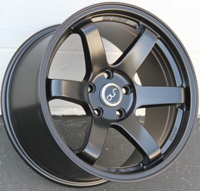 SET(4) JNC WHEELS STAGGERED JNC014 17x8.25/9.25 5x100 32 MATTE BLACK | eBay