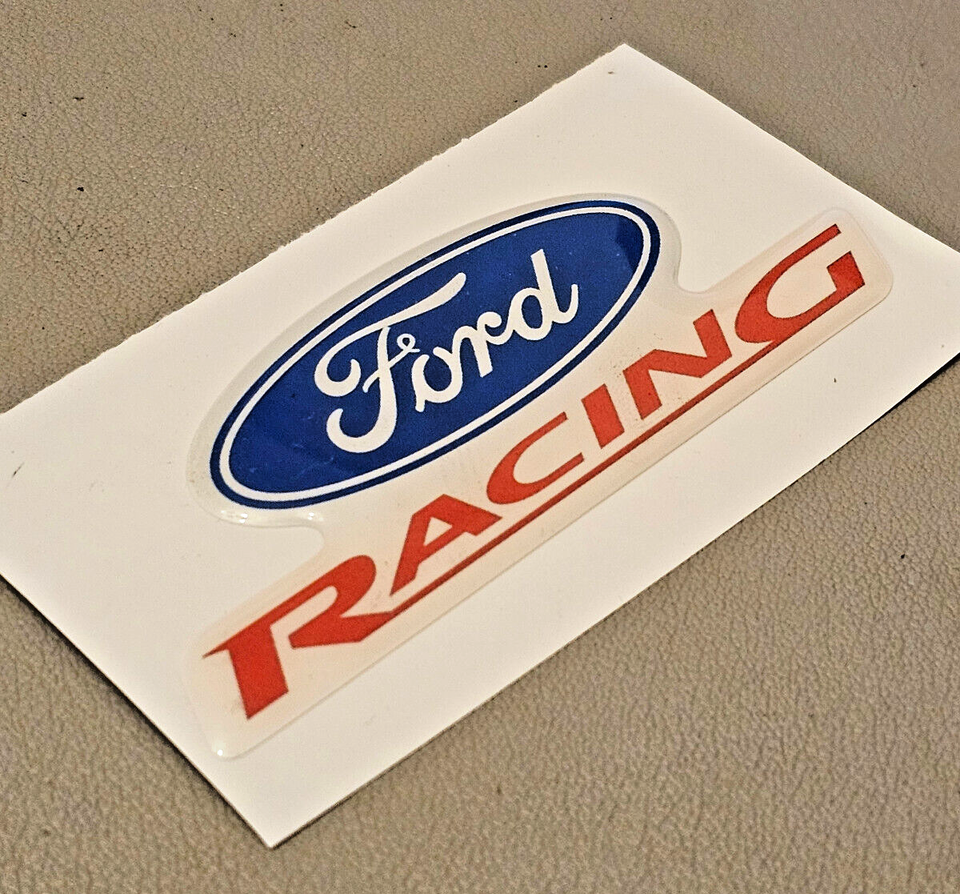Ford performance oval stickers emblem decal, fits AirAid intakes Ford ...