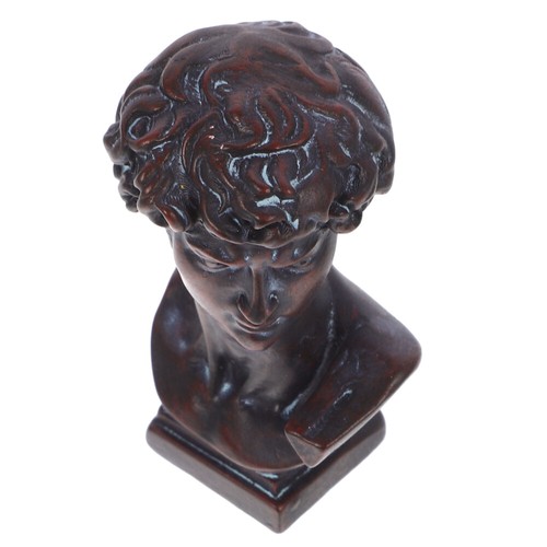 David Statue Resin Sculpture Small Mini Art Busts Sculpture Roman David ...