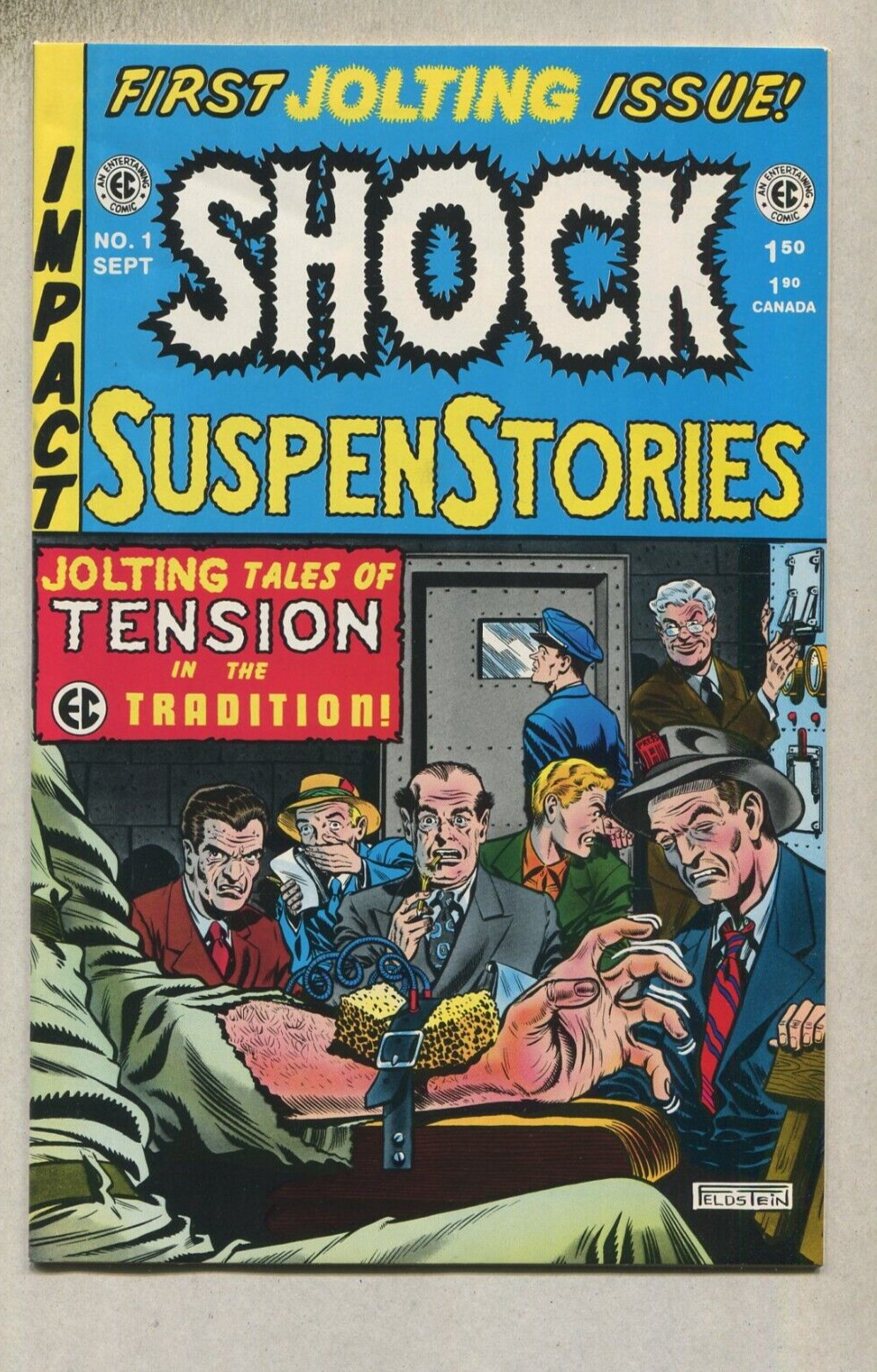 Shock- Suspen Stories #1 NM 1st Jolting Issue Russ Cochran Publisher ...