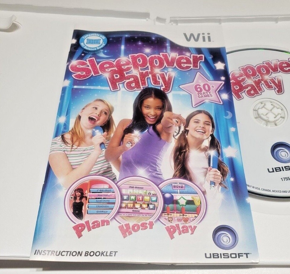 🔴Sleepover Party (Nintendo Wii, 2010) Complete 8888175544 | eBay