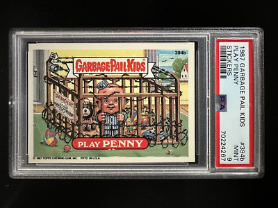 1987 Garbage Pail Kids #394b - Play Penny - PSA 9 | eBay