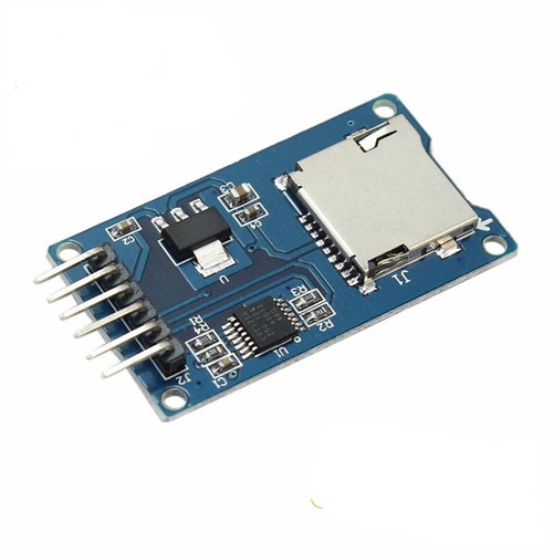 Micro SD TF Memory Card Reader Module with SPI interface For arduino h ...