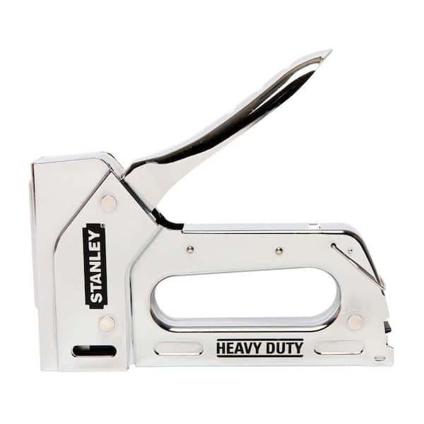 Stanley TR110 Heavy Duty Steel Staple Gun, Squeeze Trigger uses TRA700 ...