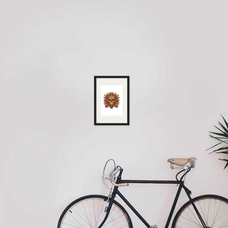 'Aztec Skull' Wall Posters / Prints (PP049516) | eBay UK