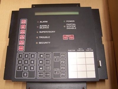 SIEMENS MKB-3 MAIN DISPLAY CONTROLLER FIRE ALARM "RCC-1 REMOTE ANNUNC ...