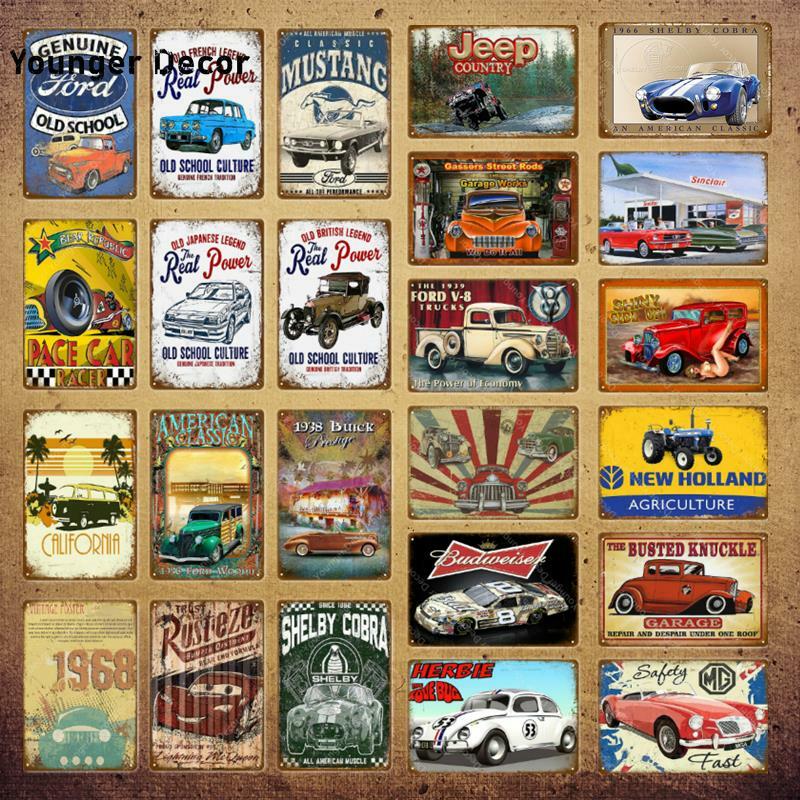 Antique Car Signs