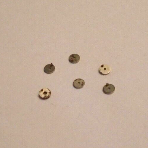 6 WRIST WATCH ROLLER TABLES W/ JEWEL PIN --- BR-78 | eBay