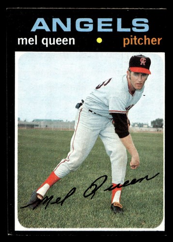 1971 Topps #736 Mel Queen Ex-Mint SP Angels High # | eBay