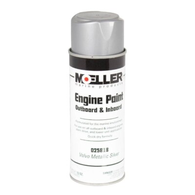 Moeller Volvo Metallic Silver Engine Paint - 12 oz Aerosol Spray | eBay