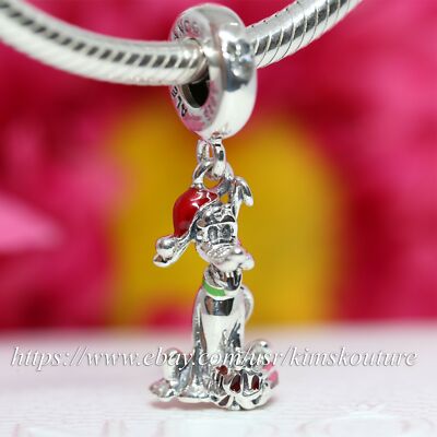 Authentic Sterling Silver Pluto Christmas Gift Charm 799199C01 | eBay