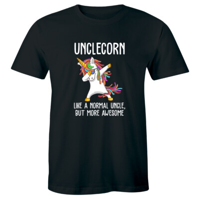 Unclecorn Like A Normal Uncle But More Awesome Men's Shirt Funny ...