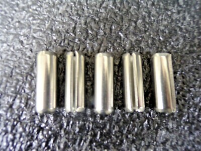 Stainless Steel Slot Spring Pin, 1-1/2" L, Passivated Fastener Finish ...