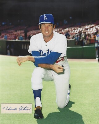Claude Osteen Autographed Signed 8x10 Photo - MLB Dodgers Senators Reds ...