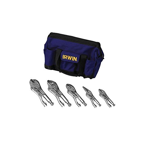 IRWIN Tools VISE-GRIP Original Locking Pliers Kit Bag Set, 5-Piece ...