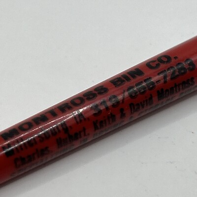 VTG Ballpoint Pen Charles Hubert Keith David Montross Bin Co ...