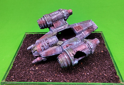 Razor crest Aquarium Fish Tank Ornament Space Ship 23cm Star Wars ...