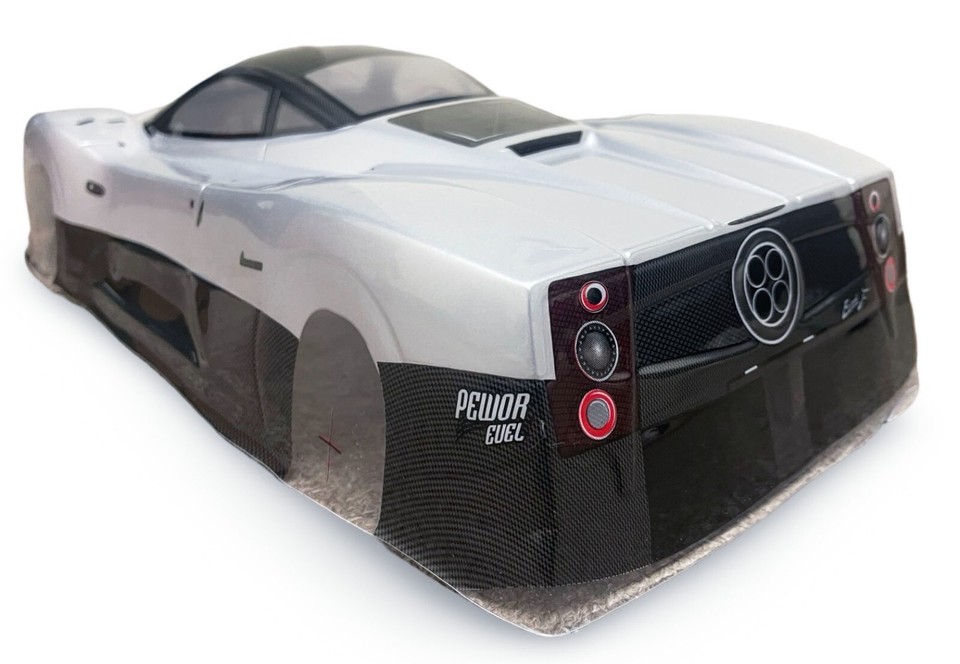 PAGANI PVC Body Shell For 1/10 OnRoad Car 215MM WHEELBASE 260MM | eBay