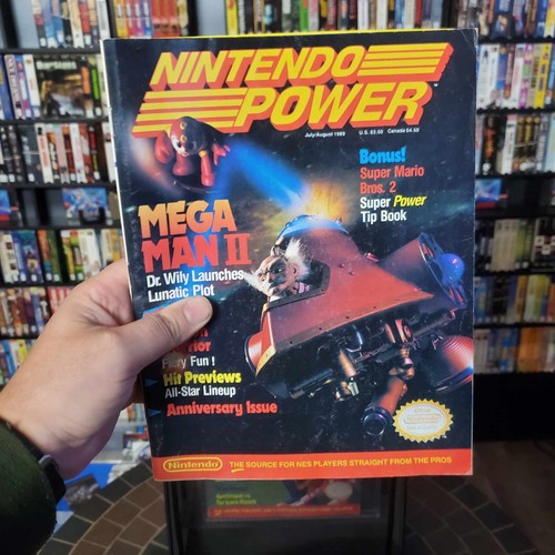 Mega Man Nintendo Power & Game Informer Magazines + Rack & Protectors ...