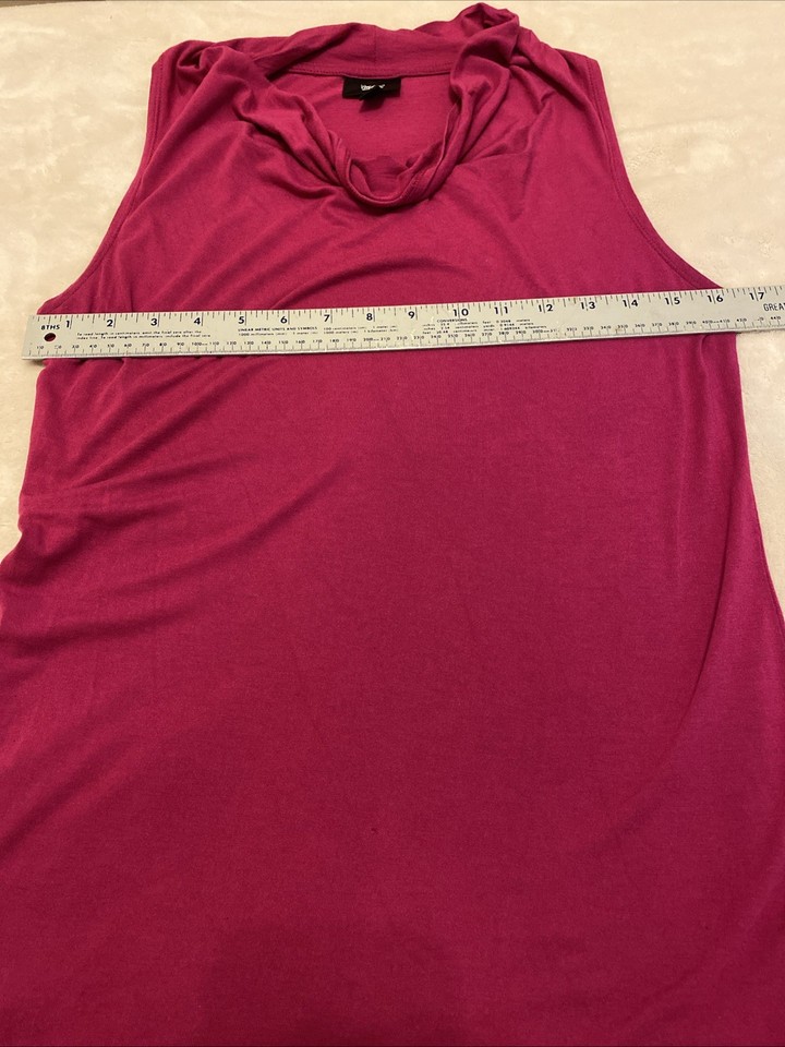Mossimo Cowl Neck Sleeveless Top. Bright Pink. Size Small | eBay